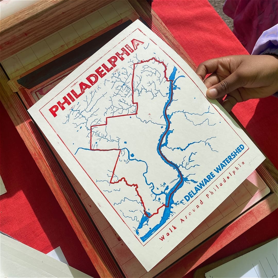 Border Impressions: printmaking w/ Walk Around Philadelphia @ S34 ...